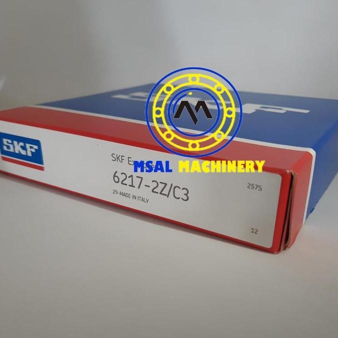 Jual BEARING 6217 ZZ / 6217ZZ / 6217 2Z SKF C3 ITALY | Shopee Indonesia