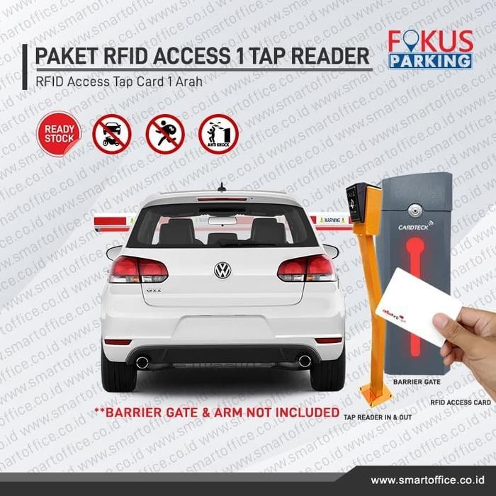 Jual Paket Cardteck Rfid Access Barrier Gate 1 Reader Tap Card ...