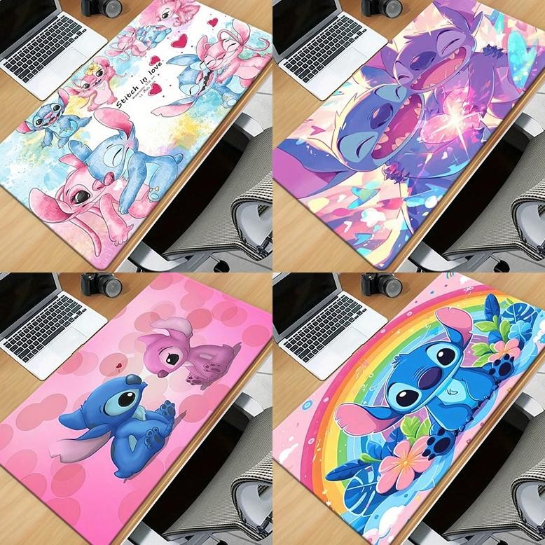 Jual Miniso Disney Stitch Lilo Themed Mousepad Computer Keyboard Mouse ...