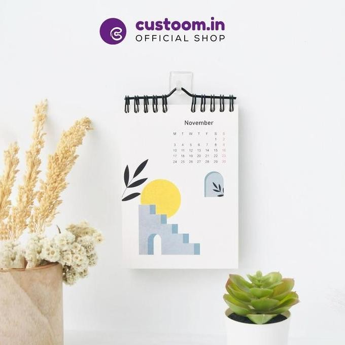 Jual Kalender Aesthetic 2025 #Model Gantung (Ukuran 14,8X10,5 Cm ...