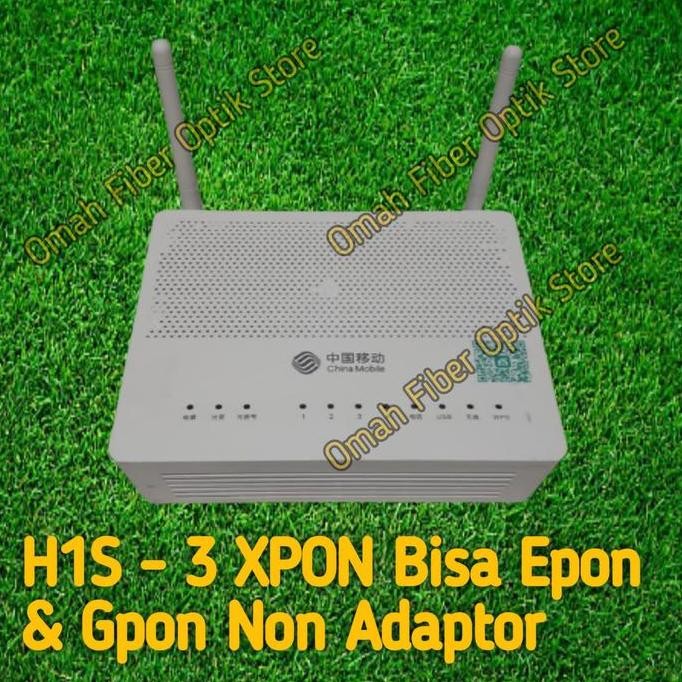 Jual H1S 3 Ont Xpon Modem Onu Plus Adaptor New Stok | Shopee Indonesia