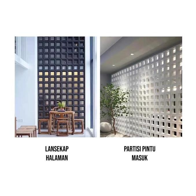 Jual (Allthebest) LAIV PU Stone Panel Rock Panel Batu PU Panel Dinding ...