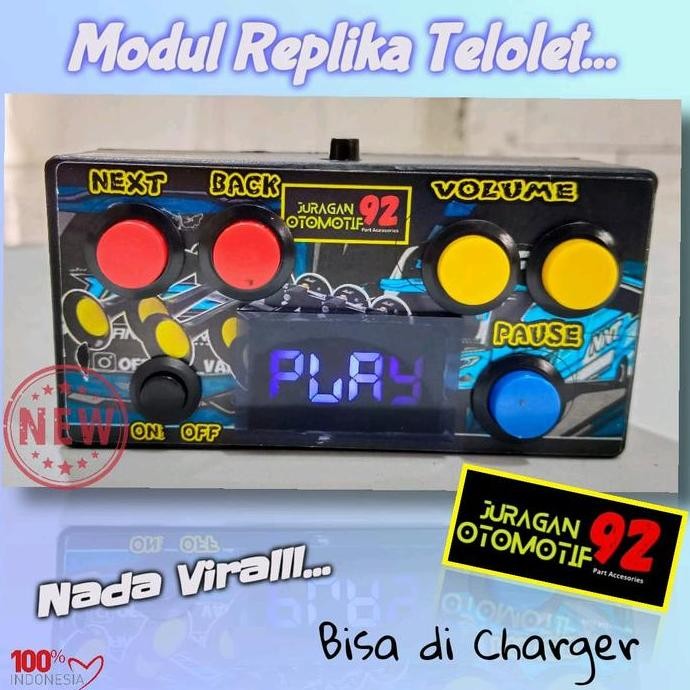 Jual Modul replika bunyi basuri Telolet platinum | Shopee Indonesia