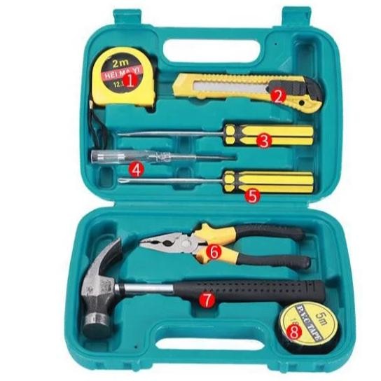 Jual Vb-8 Alat Tukang Perkakas Repairing Tool Set 9 In 1 Servis ...