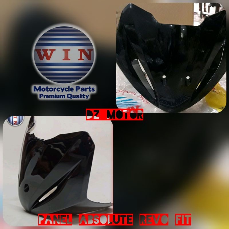Jual Panel Tameng Body Depan Honda Absolute Revo FIT 110 Lama Hitam ...