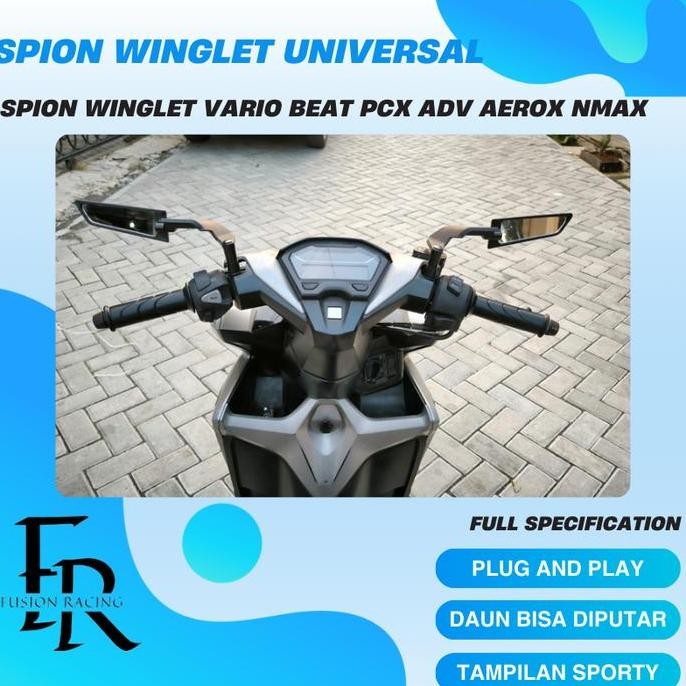 Jual SPION WINGLET UNIVERSAL MOTOR VARIO BEAT PCX NMAX AEROX ADV MIO ...