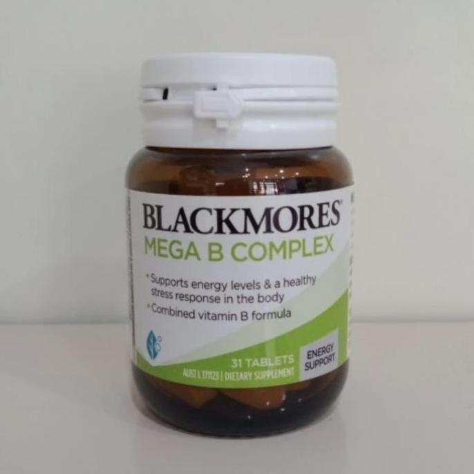 Jual Blackmores Mega B Complex Vit B Vitamin B 31 Tablet Original ...