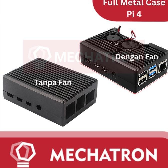 Jual Metal Case Raspberry pi 4 Casing Aluminium Alloy Full Armor enclosure | Shopee Indonesia