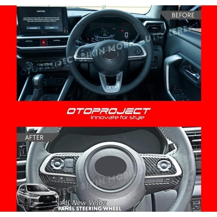 Jual Panel Steering Wheel All New Veloz 2022 Otoproject Original Dan ...