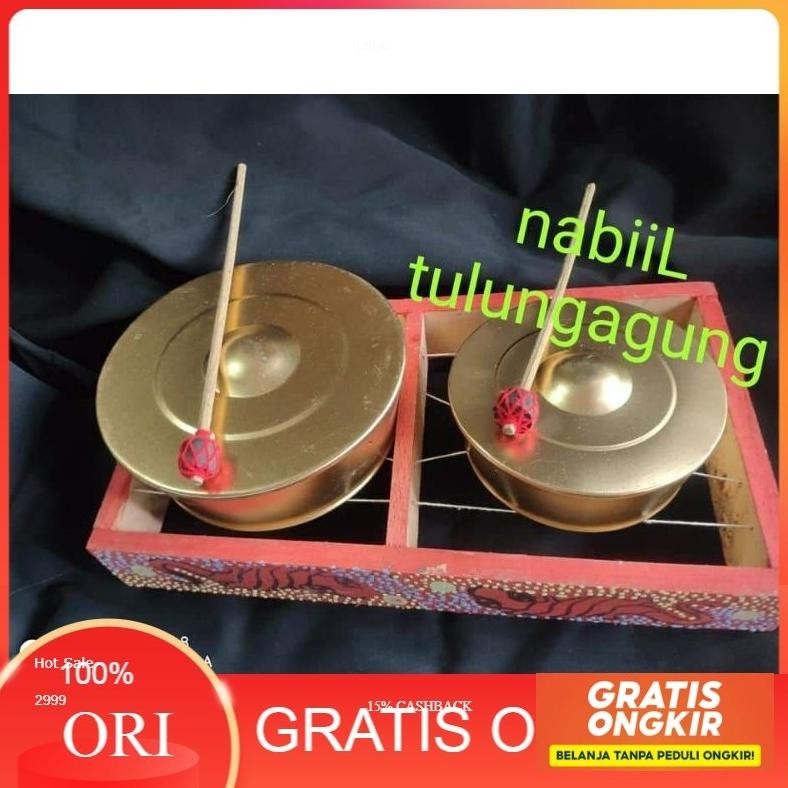 Jual Kenong Kenongan Nong Ning Gamelan Satu Set Kenong Isi 2 Dan 2 ...