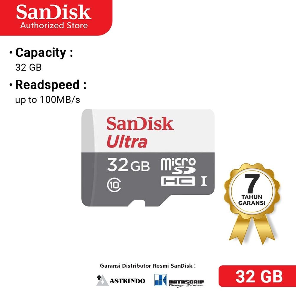 Jual gfd-6 ryu-56 TR21 Memory Card | Micro SD 32GB SanDisk Ultra up to ...