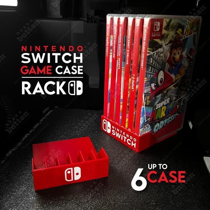 Jual NINTENDO SWITCH Storage Rack Rak Tempat Kaset Game Card Box Tray ...