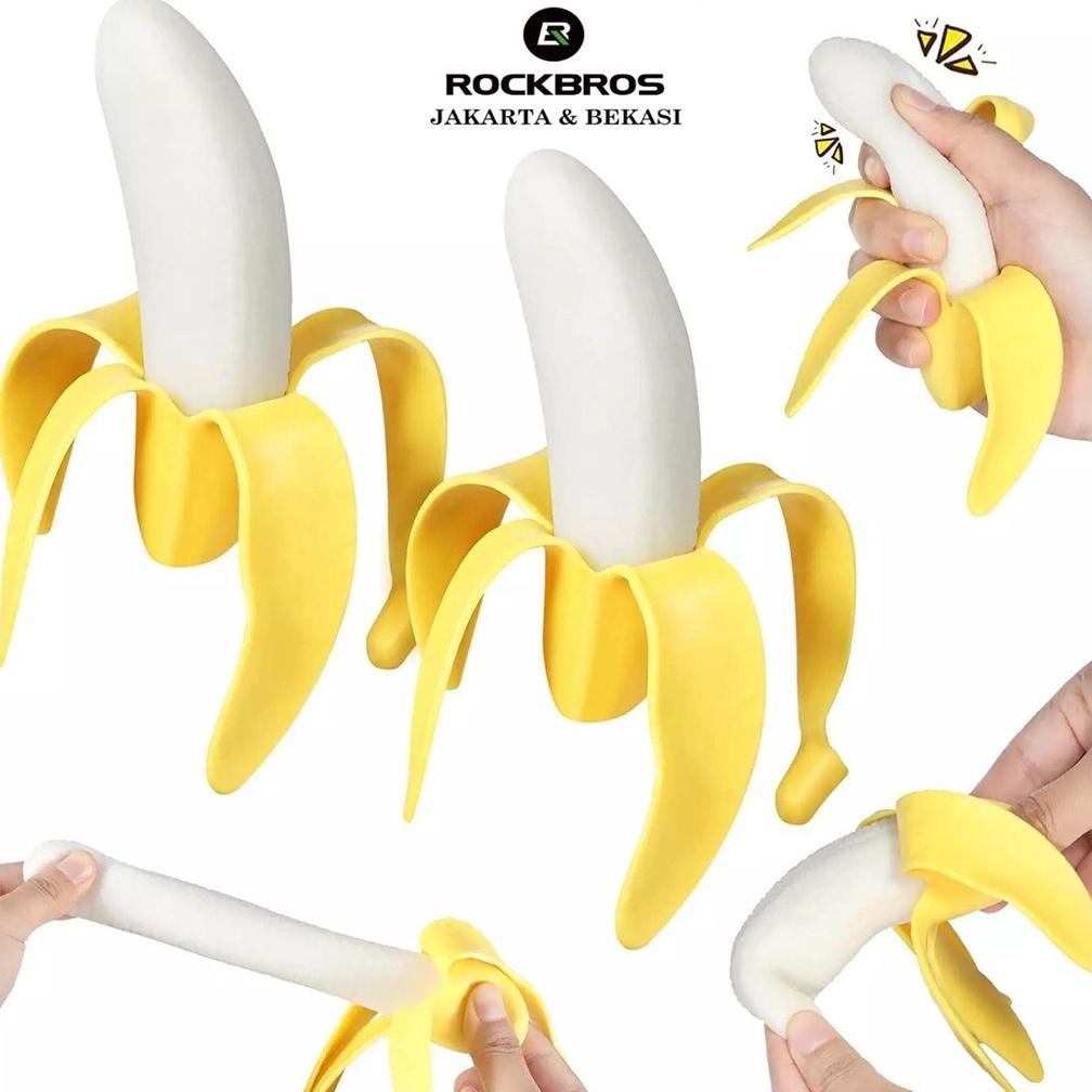 Jual Squishy Pisang Sobek Robek Squeeze Banana Peel Fidget Toys Toy ...