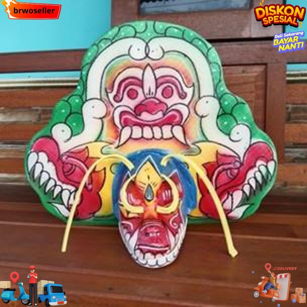 Jual Termurah Ainan Tradisional Anak Caplokan Devil Barongan Kuda ...