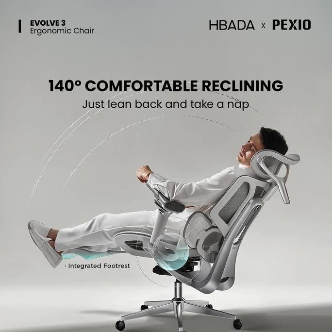 Jual New Product - Pexio X Hbada Kursi Kantor Ergonomis Evolve 3 Kalyne ...