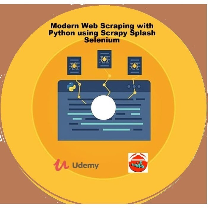 Jual Tutorial Udemy Modern Web Scraping with Python using Scrapy Splash Sel | Shopee Indonesia
