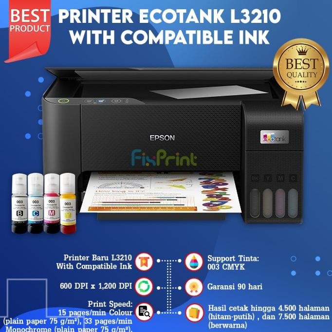 Jual Original Epson Printer L3110 Print Scan Copy All In One ...