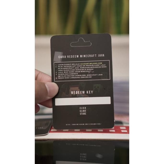 Jual Minecraft Java & Bedrock Original Redeem Key Game Pc Garansi ...