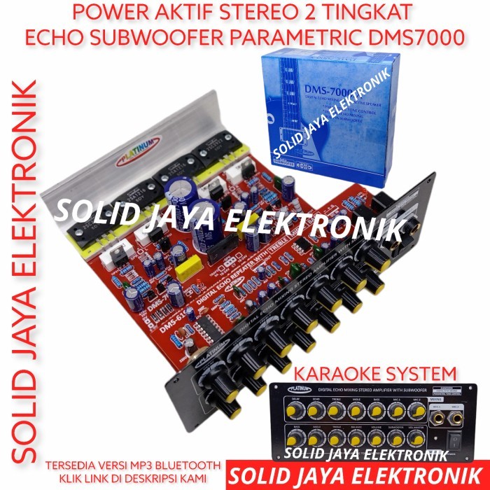 Jual POWER AKITF SANKEN II 300W KARAOKE ECHO DMS-7000 DMS 7000 X PLATINUM | Shopee Indonesia