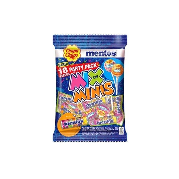 Jual MENTOS MIX MINIS PARTY PACK 96 GR | Shopee Indonesia