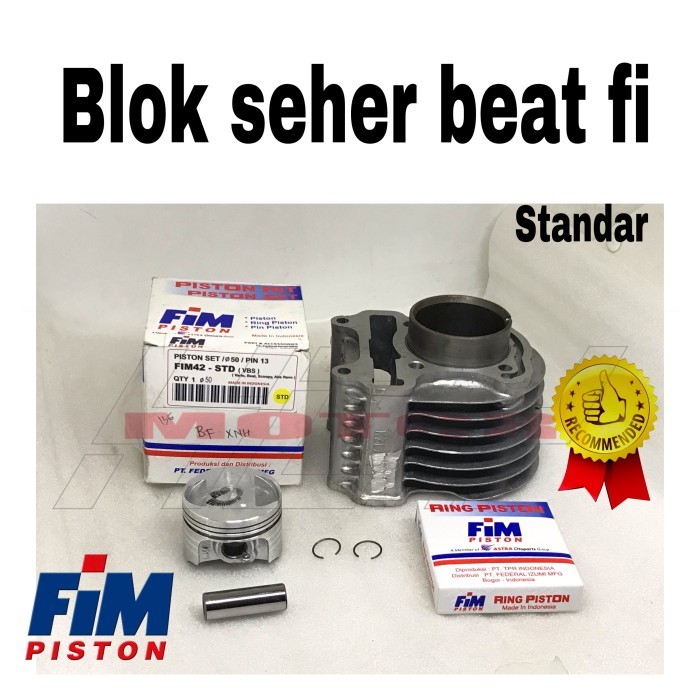 Jual Blok Block Seher Saher Standar Cylinder Fim Beat Fi F1 Old Barang ...