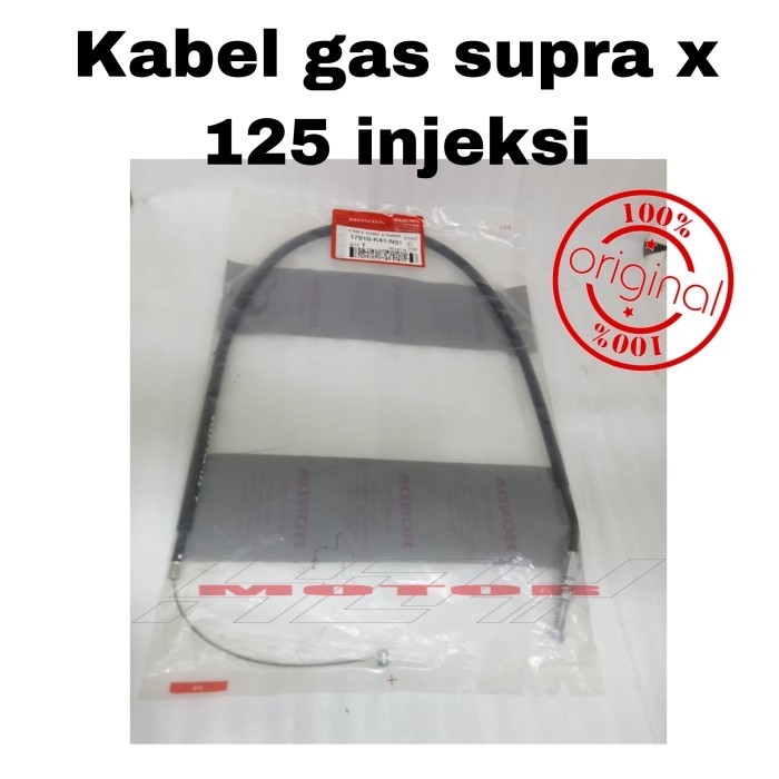 Jual Kabel Cable Tali Gas Honda Supra X 125 Injeksi Original Orisinil K41 Barang Langka | Shopee ...