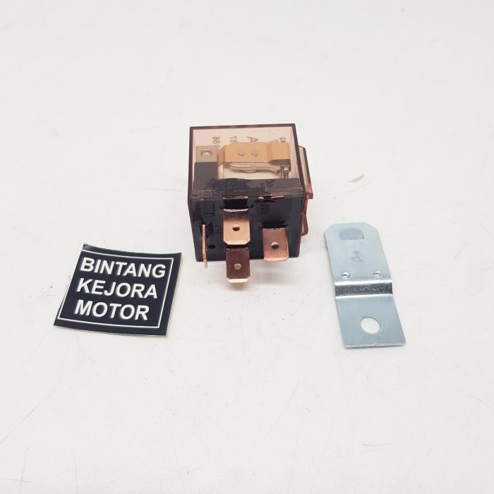 Jual Relay Klakson Transparan 4 Kaki 12 Volt 80 A Bening All Barang ...