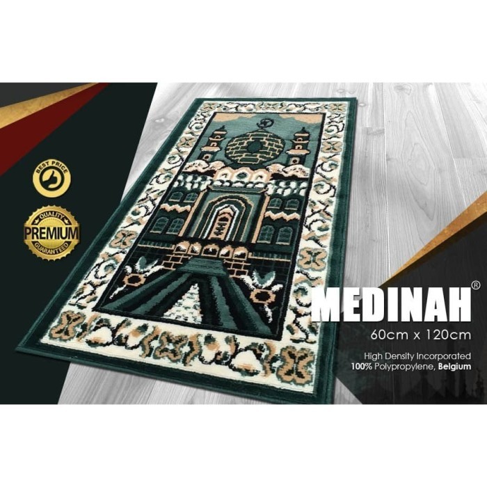 Jual [Carpet Shop Id] Sajadah Medinah Imam 60X120 | Shopee Indonesia