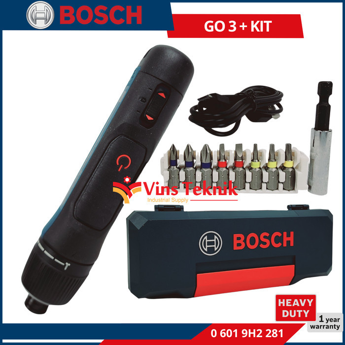 Jual Bosch Go 3 Mesin Bor Obeng Baterai Go Gen 3 Cordless Screwdriver 3 ...