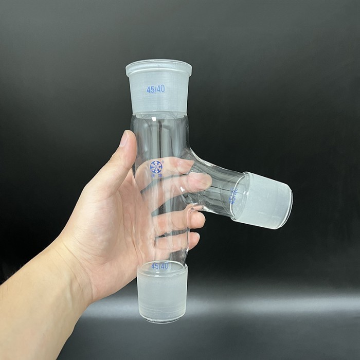 Jual 75 DEGREE DISTILLATION HEADTHREE WAY ADAPTER 45/40 75 BEND ...