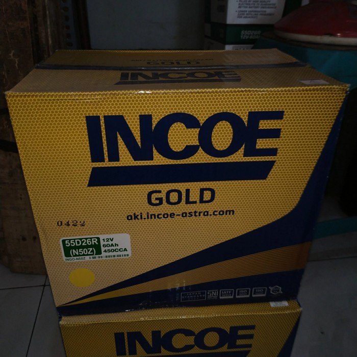 Jual Aki Mobil Incoe Gold N50Z 60Ah Kijang Super Kijang Kapsul | Shopee Indonesia