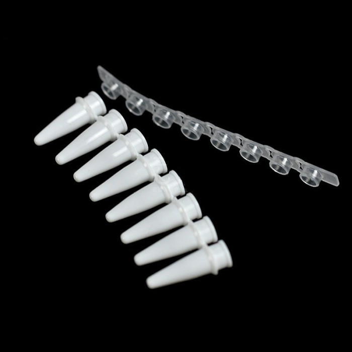 Jual PCR TUBES 0.2ML PCR 8-CENTRIFUGE TUBE STRIPS WITH COVER PORCELAIN | Shopee Indonesia