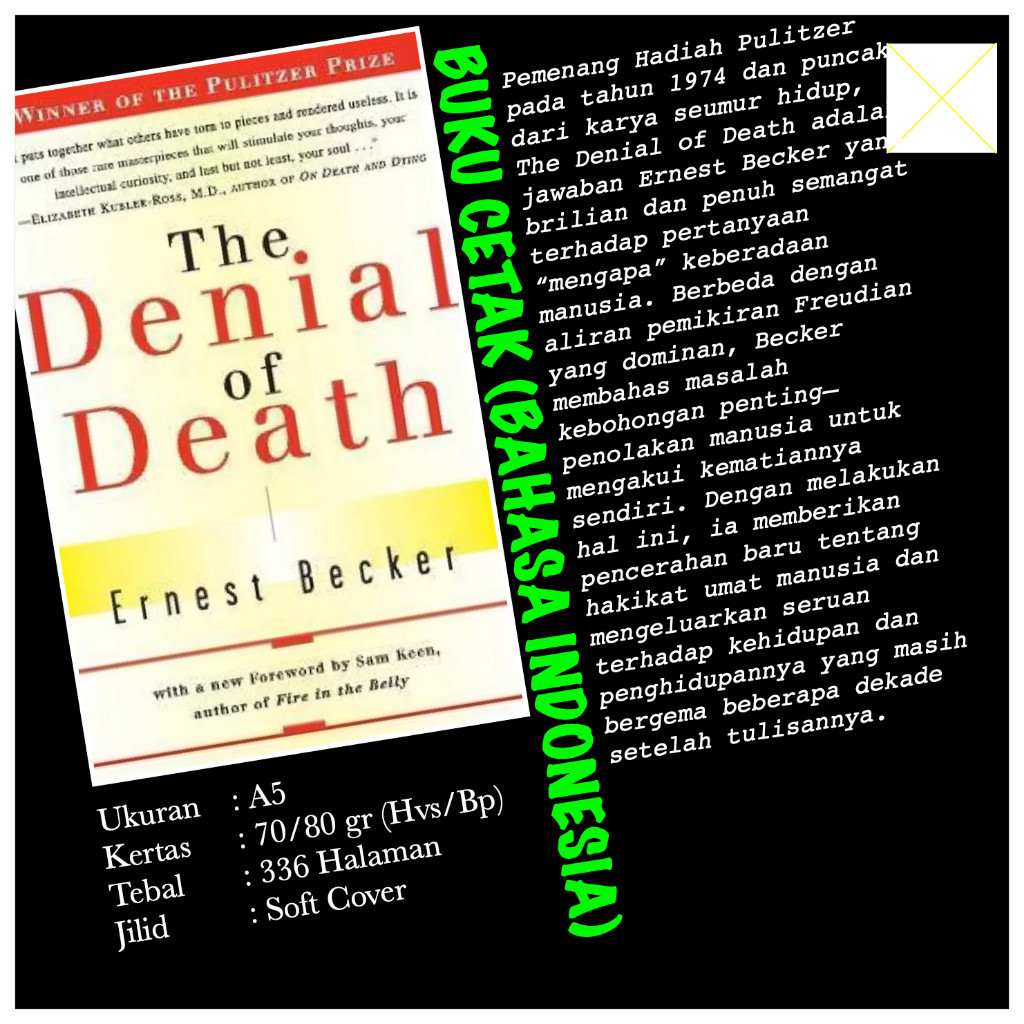 Jual Buku The Denial of Death - Ernest Becker | Shopee Indonesia
