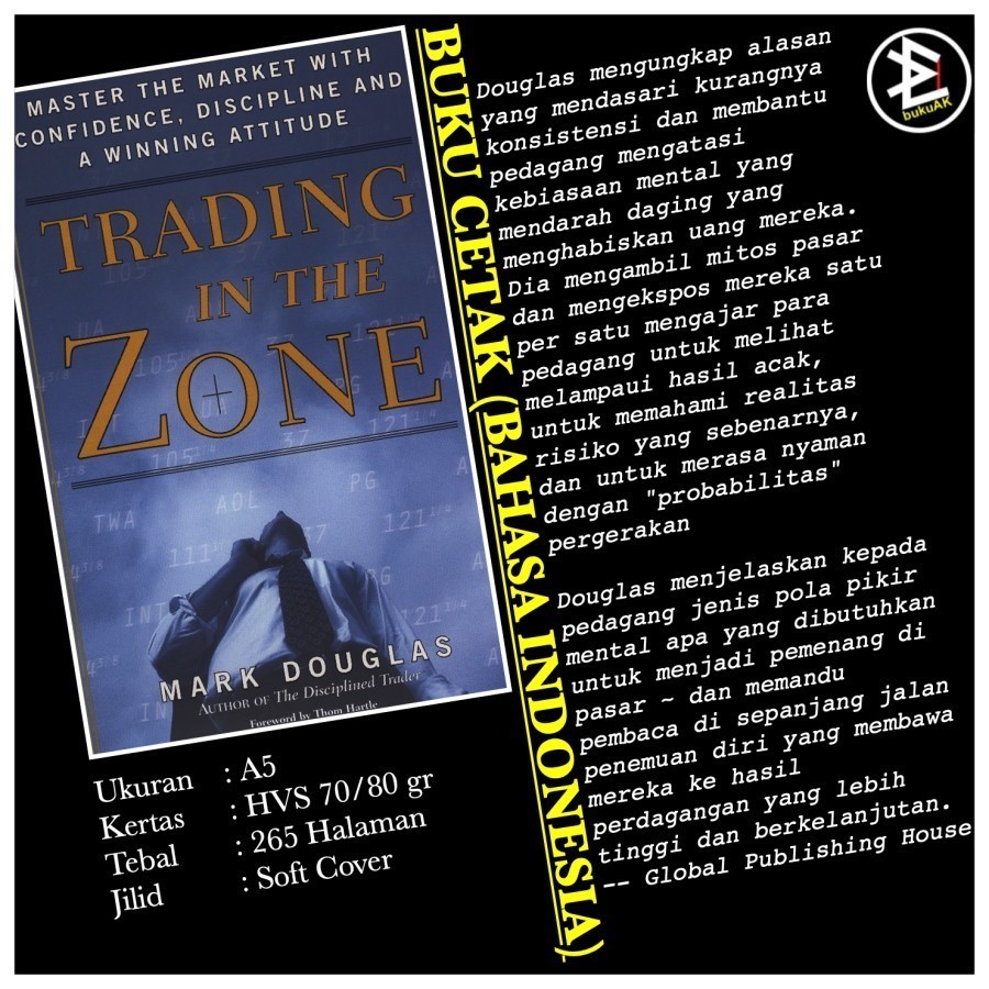 Jual Buku Trading in the Zone - Mark Douglas | Shopee Indonesia