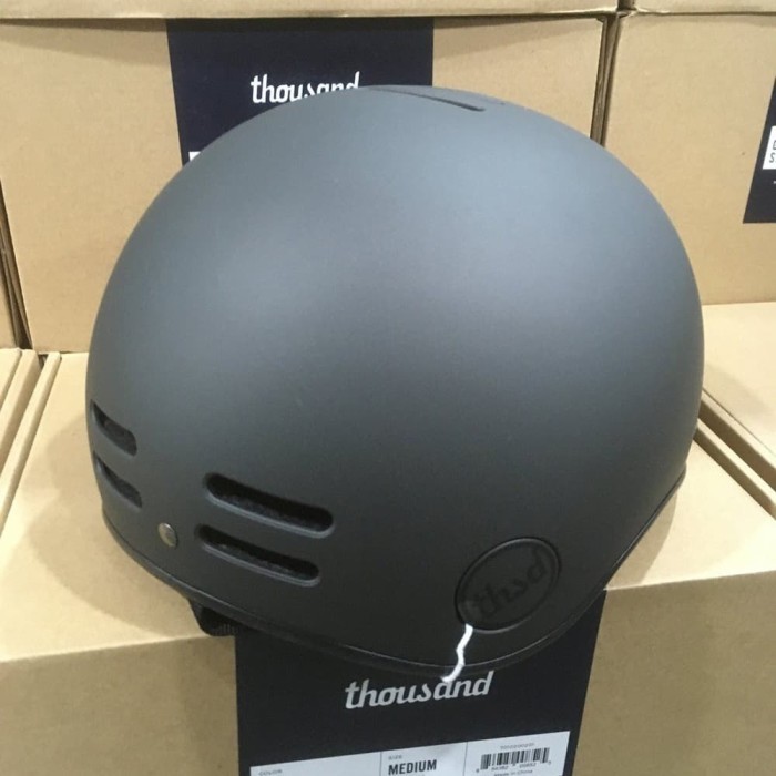 Jual Helm Thousand Heritage Collection Helmet Stealth Black | Shopee ...