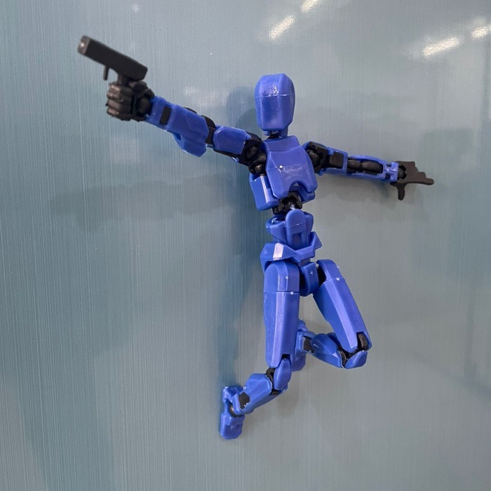 Jual Mainan Anak Robot Magnetic Dummy Diy 13 Action Super Robot Pose ...