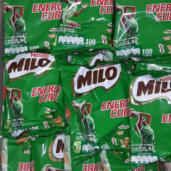 Jual terbaru !!! milo cube 100 asli nestle/makanan cokelat milo kubus ...