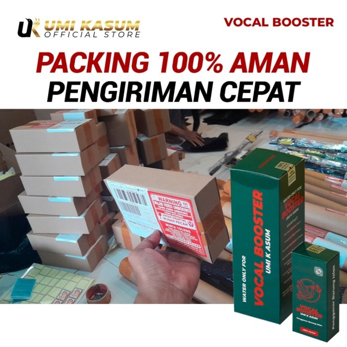 Jual Vocal Booster Multivitamin Penggacor & Air Minum Burung Kicau ...