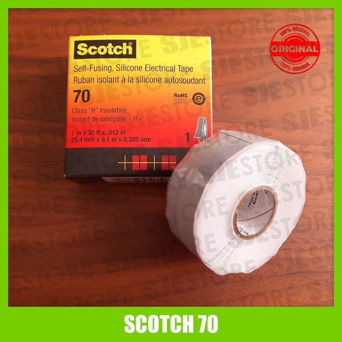 Jual 3M Scotch 70 Silicone Electrical Tape Original | Shopee Indonesia