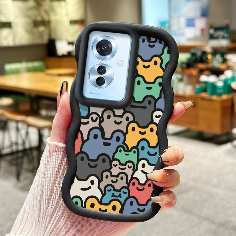 Jual Casing Hp Untuk OPPO Reno 11F 5G Case Casing Happy Frog HP ...