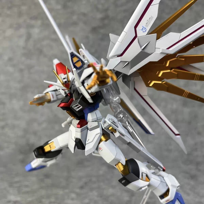 Jual Dijual 1/144 HG Mighty Strike Freedom Fighter | Shopee Indonesia