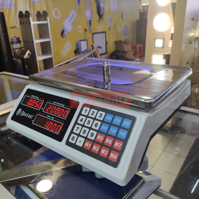 Jual TIMBANGAN BUAH DIGITAL, LAUNDRY, SEMBAKO, SAYAKI KAP 40KG | Shopee Indonesia