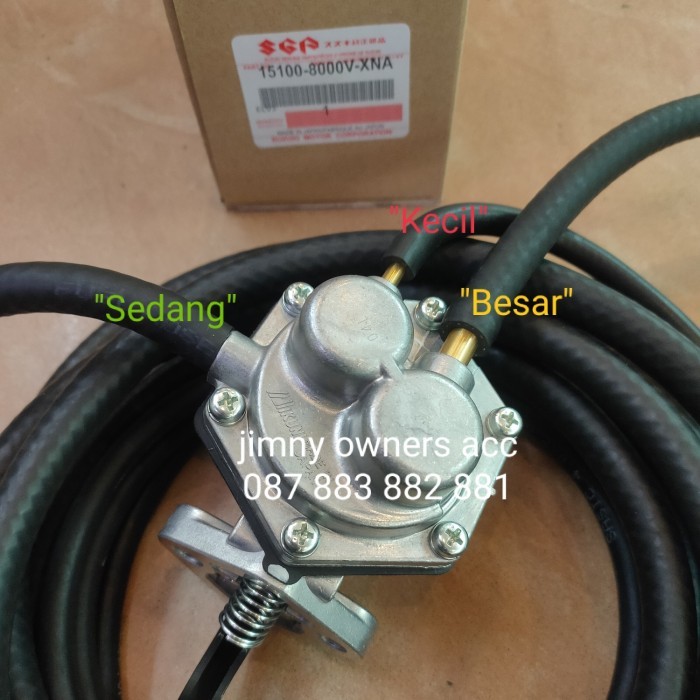 Jual TERBARU Selang Fuel Pump / Membran Pompa Bensin Set 3 item suzuki ...