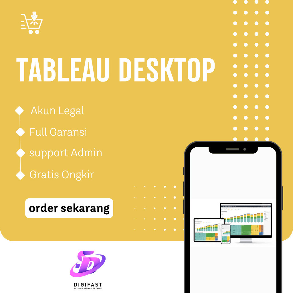 Jual Tableau Desktop Professional Edition 2024 KEY ORIGINAL BISA ...