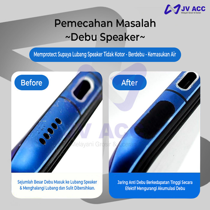 Jual STIKER JARING ANTI DEBU KOTORAN PENUTUP LUBANG SPEAKER HP | Shopee ...