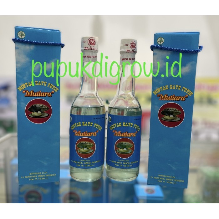 Jual Minyak Kayu Putih Mutiara 275Ml 100% Asli Ambon | Shopee Indonesia