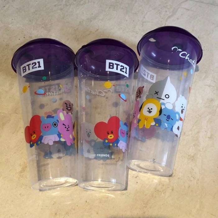 Jual Chatime X Bt21 Reusable Cup / Chatime Bt21 | Shopee Indonesia