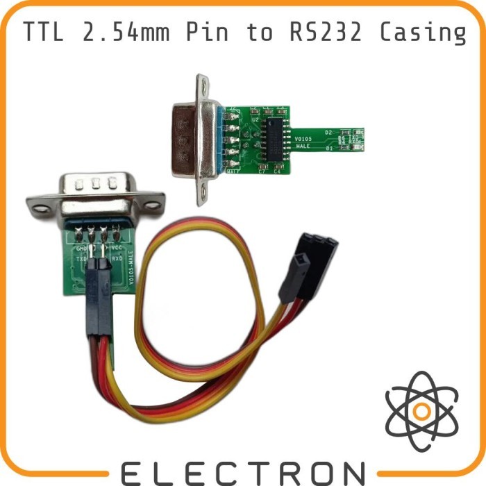 Jual Ttl 2.54Mm Pin To Rs232 Casing - Module Bidirectional Converter ...