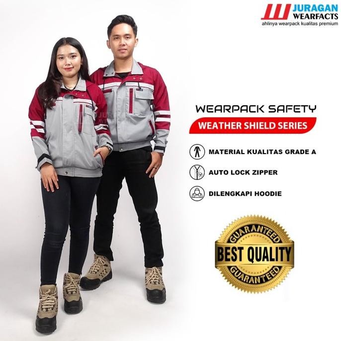 Jual Juragan Wearfacts - Wearpack Safety Jaket Hoodie Weather Shield ...