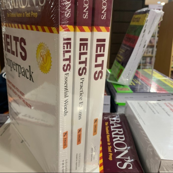 Jual BARRON'S IELTS SUPERPACK EDISI TERBARU FIFTH EDITION | Shopee ...